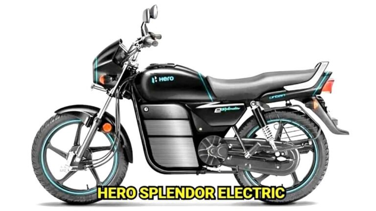 Hero Splendor Electric Launches in India – 250km Range with Modern ...